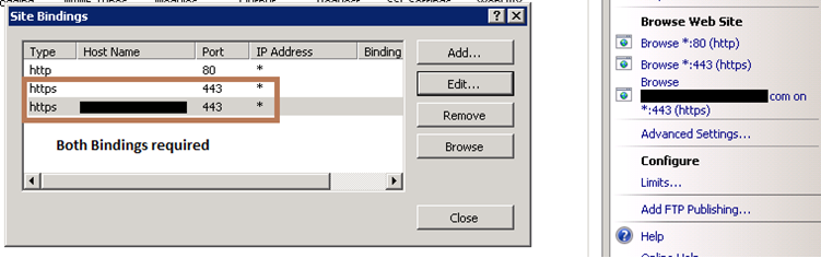 IIS 7.5 & Binding Wild Card Certificate Issue - Sudarshan's Blog
